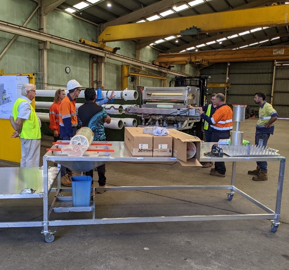 Membrane Loader for the Reverse Osmosis (RO) Membrane Replacement at ...